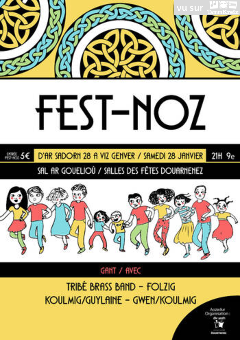 Fest Noz à Douarnenez le 28 janvier 2023 - Tamm-Kreiz